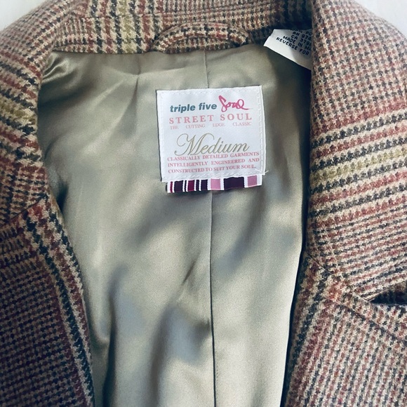 Triple Five Soul | Jackets & Coats | Triple Five Street Soul Sz M Wool ...
